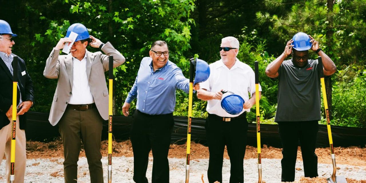 We’ve officially broke ground at the Cambro Manufacturing Holt Facility ...