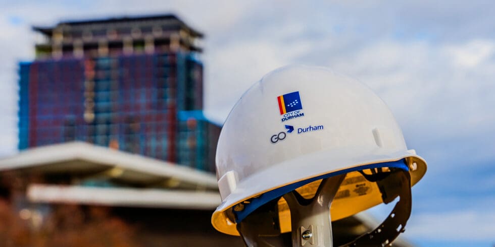 Building in Progress on Durham Transit Station | Samet